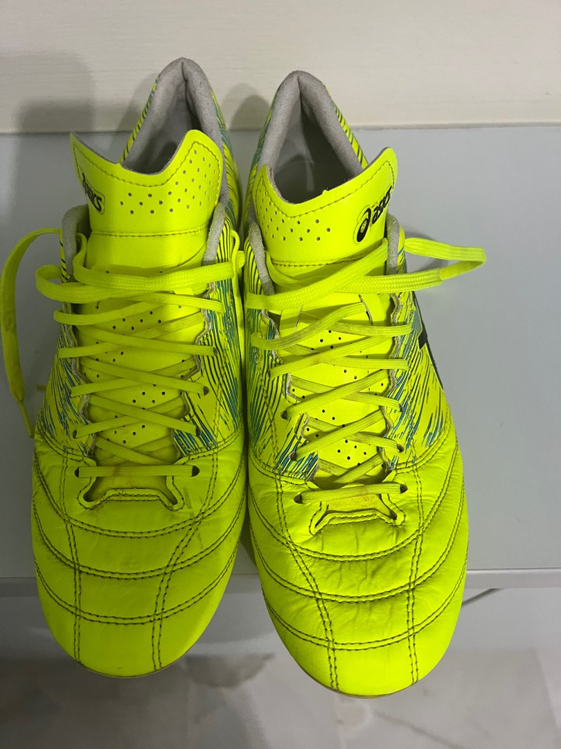 Rare asics DS light x fly soccer leather boots usa8.5, Sports Equipment ...