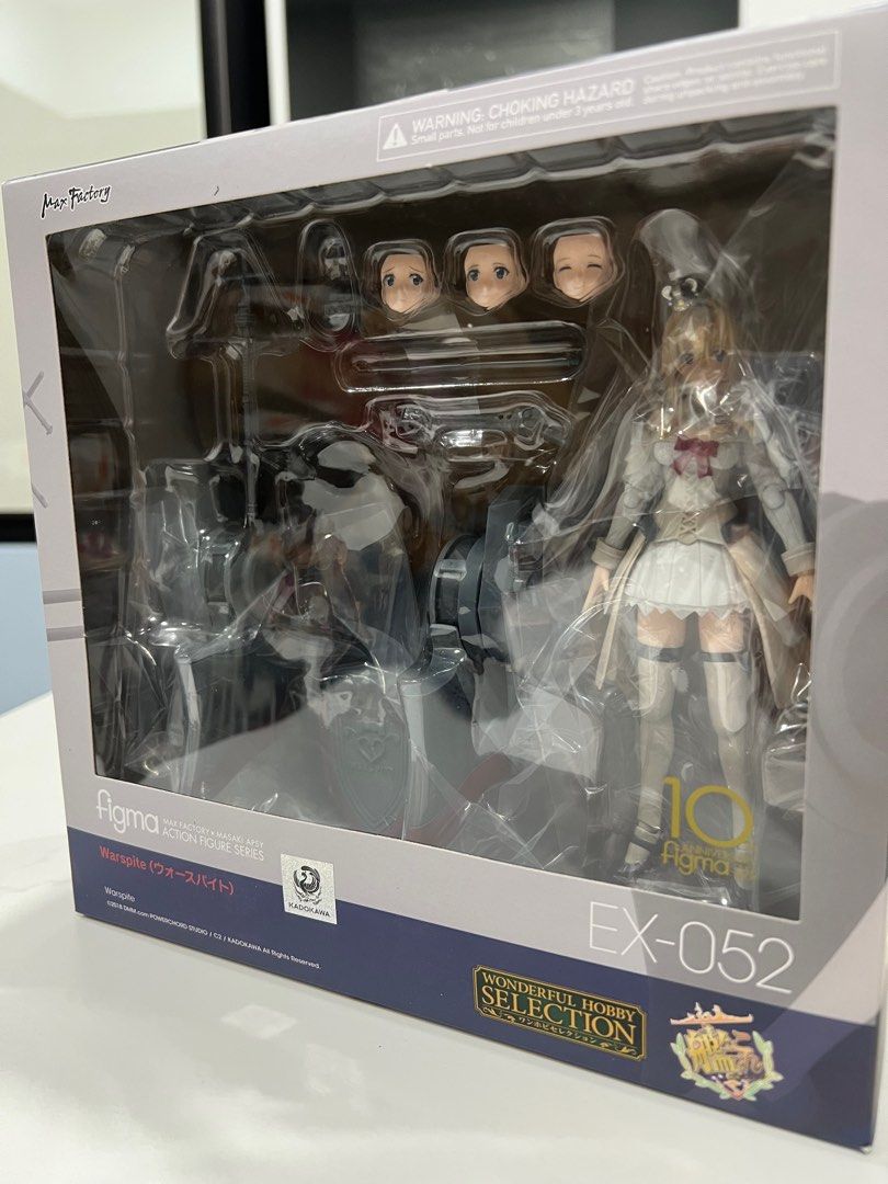 RARE Figma EX 052 Warspite KanColle Kantai Collection Wonderful Hobby ...