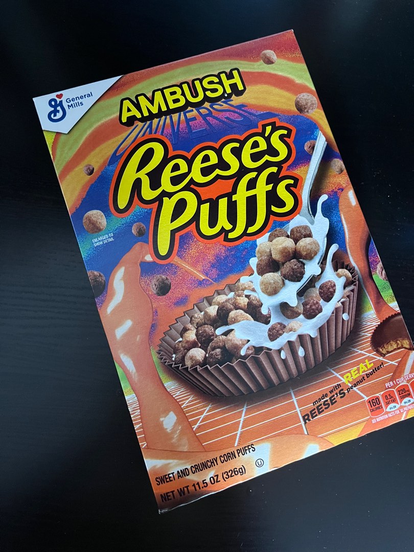 Reeses Puff X Ambush, Food & Drinks, Other Food & Drinks on Carousell