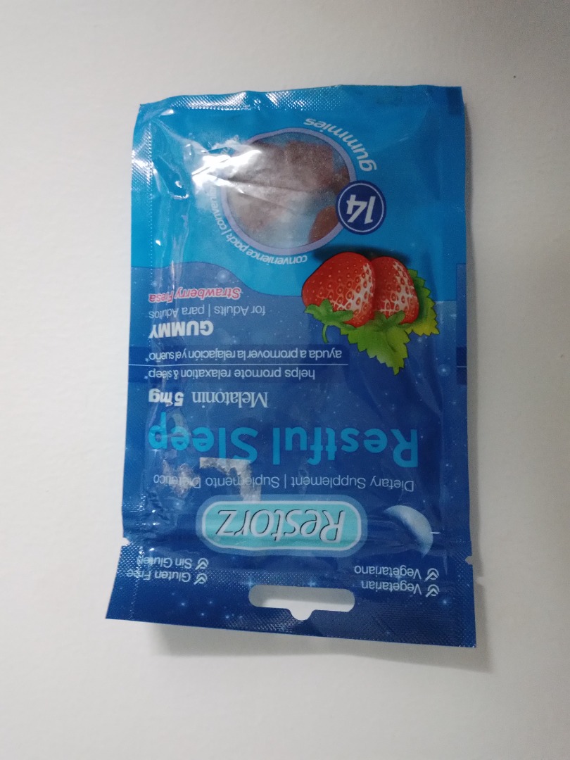 RESTORZ RESTFUL SLEEP 5mg MELATONIN GUMMIES on Carousell RESTORZ RESTFUL SLEEP 5mg MELATONIN GUMMIES on Carousell