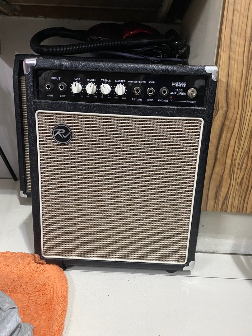 RJ SOUND WAVE BASS AMPLIFIER (20WATTS) on Carousell