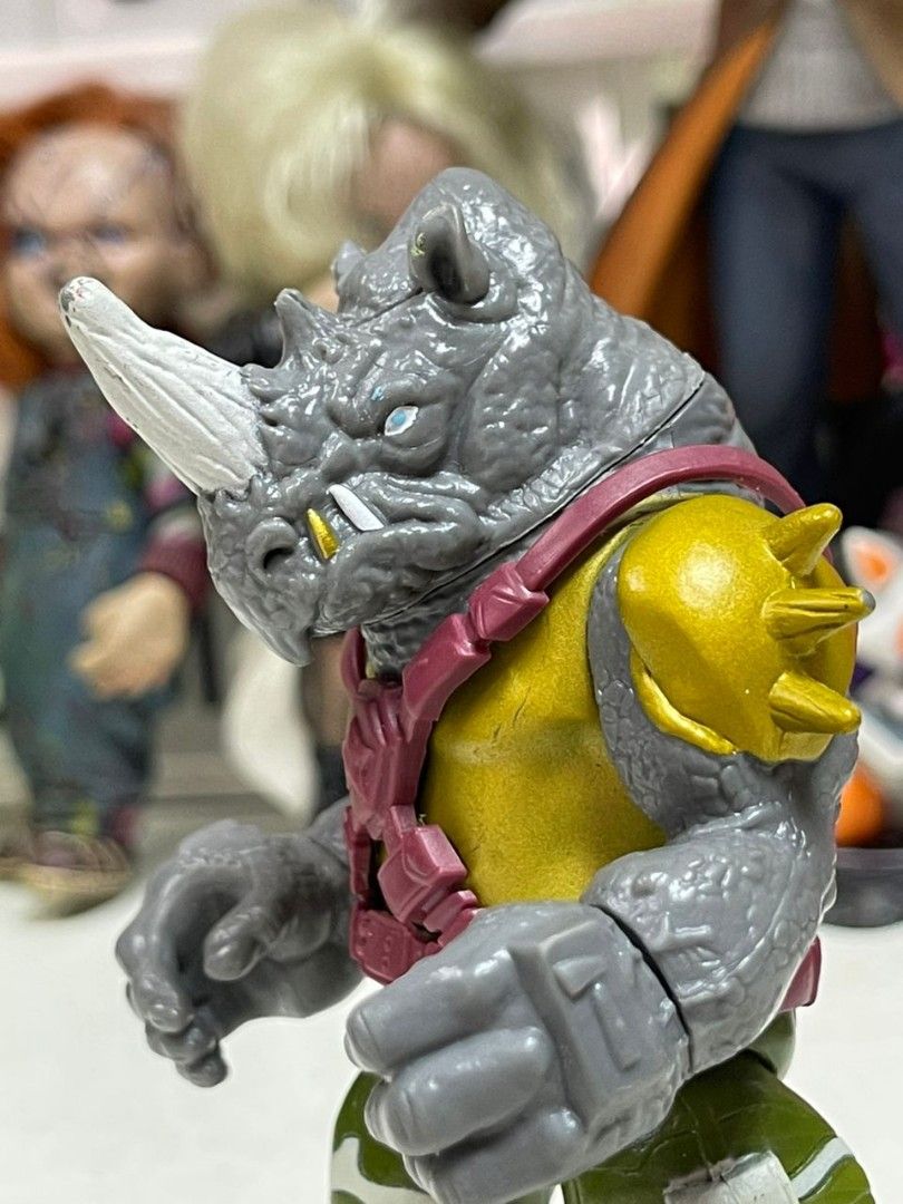 Rocksteady tmnt playmate action figure, Hobbies & Toys, Toys & Games on ...