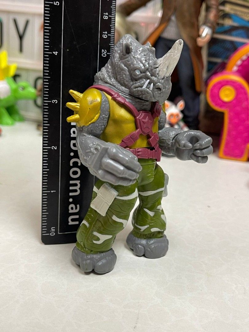 Rocksteady tmnt playmate action figure, Hobbies & Toys, Toys & Games on ...