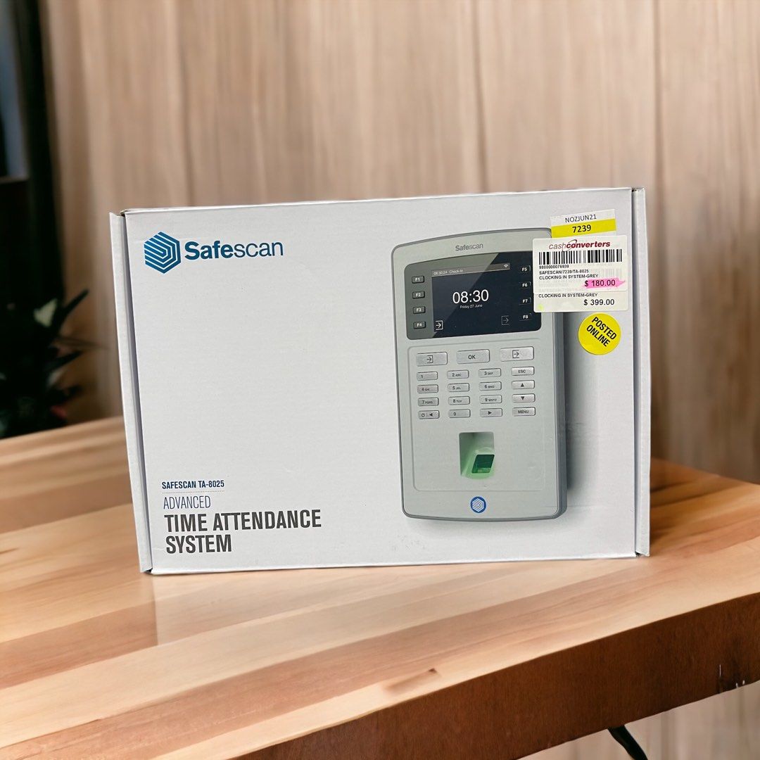 Safescan clocking in system, TV & Home Appliances, Other Home ...