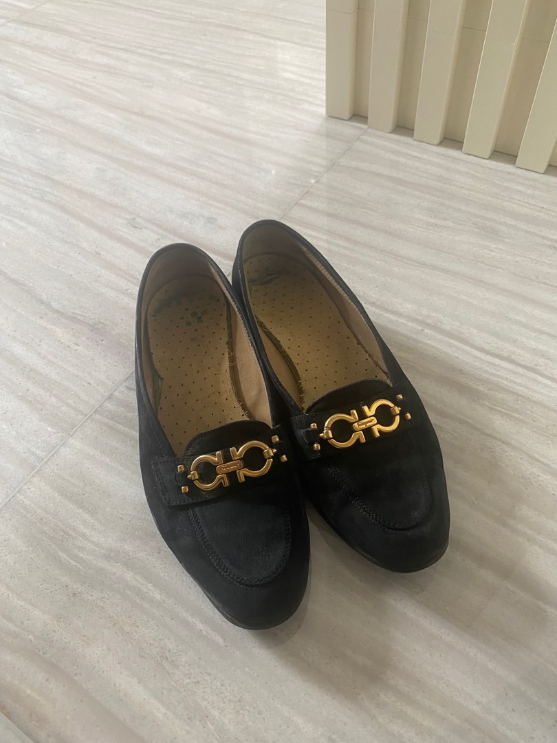 Salvatore Ferragamo Ladies Shoes, Luxury, Sneakers & Footwear on Carousell
