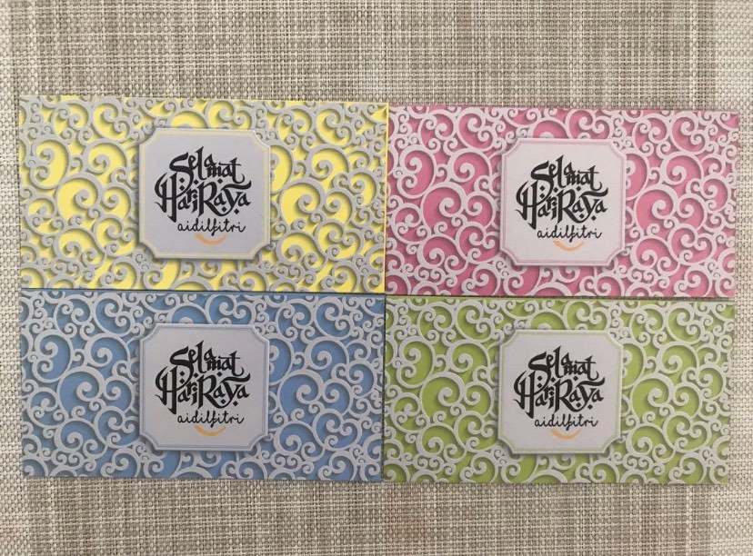 Sampul Duit Raya - Etiqa (4 pieces), Hobbies & Toys, Stationery & Craft ...