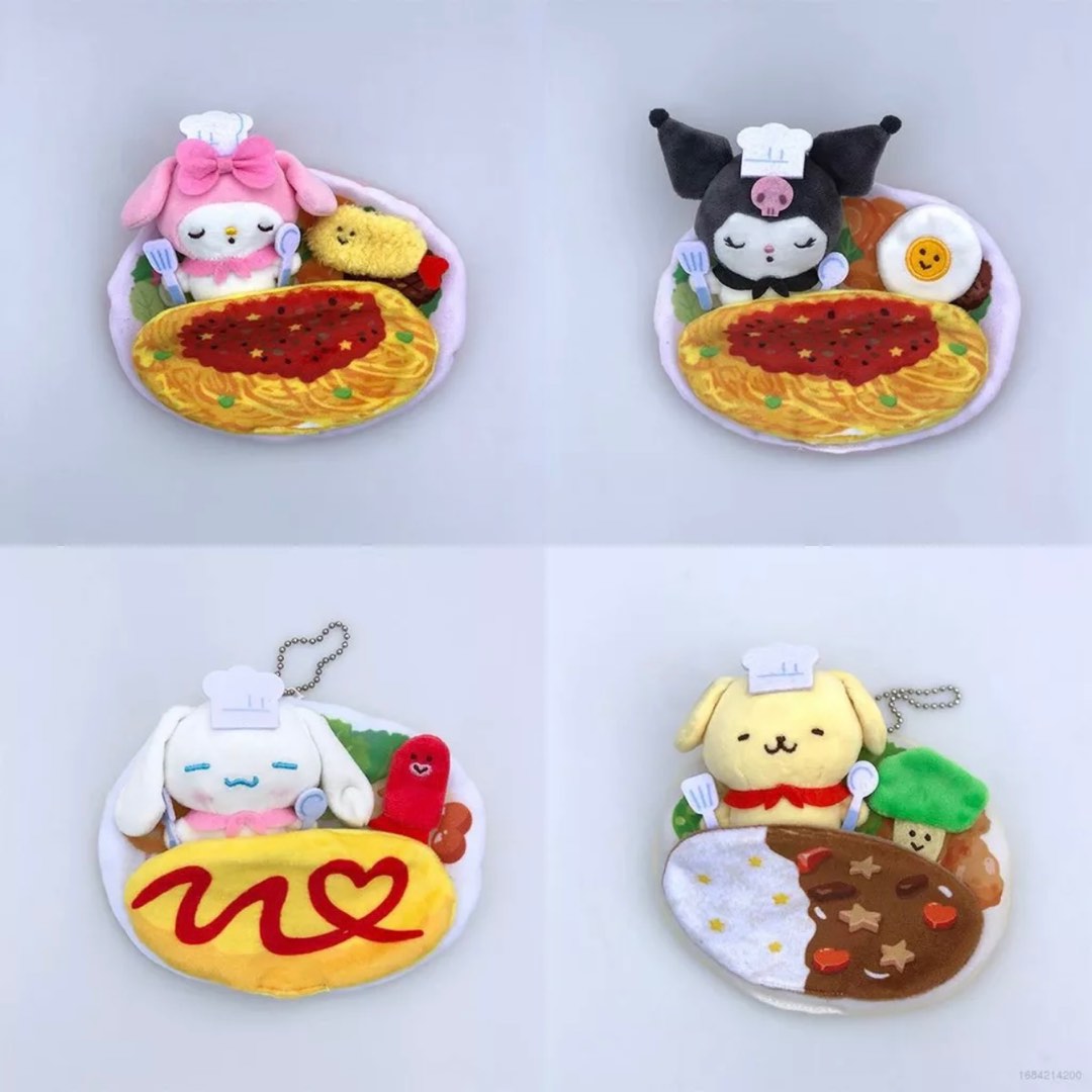 Sanrio Characters Breakfast Chef Kawaii kawaii keychain plush - Hello ...