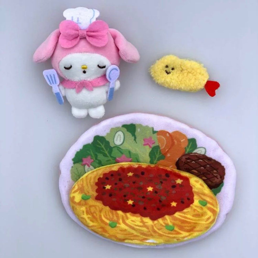 Sanrio Characters Breakfast Chef Kawaii kawaii keychain plush - Hello ...