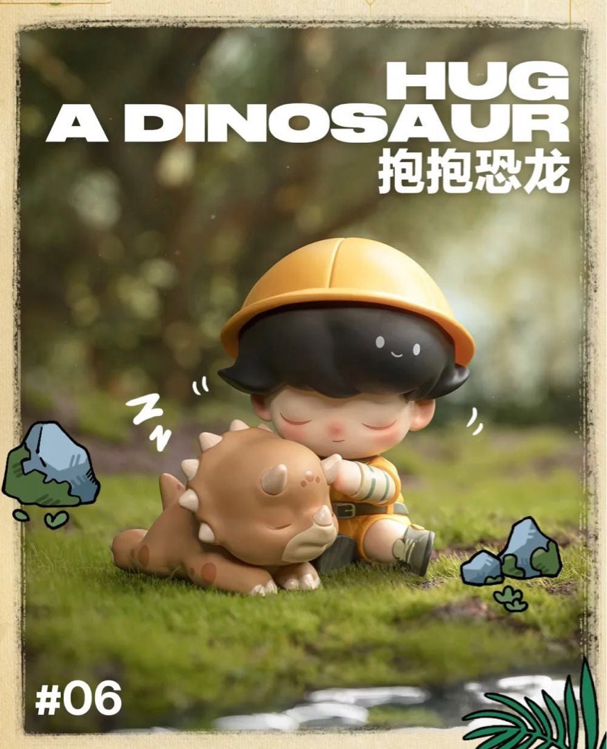 SELLING Dimoo Jurassic World - Hug a Dinosaur (Popmart), Hobbies & Toys ...