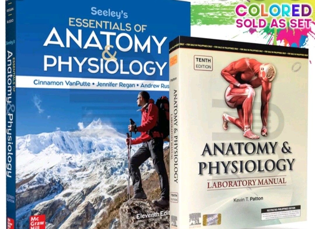 Set Seeley's Anatomy & Physiology 11th ed and Anatomy & Physiology Lab Manual 10th ed, Hobbies ...