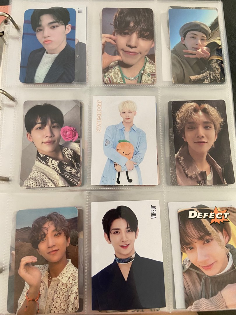 Seventeen Photocards, Hobbies & Toys, Memorabilia & Collectibles, K-Wave on Carousell