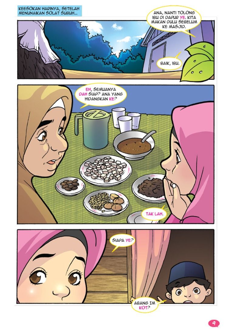 (SG SELLER) KOMPILASI KOMIK ANA MUSLIM SPECIAL SYAWAL ANA MUSLIM ...