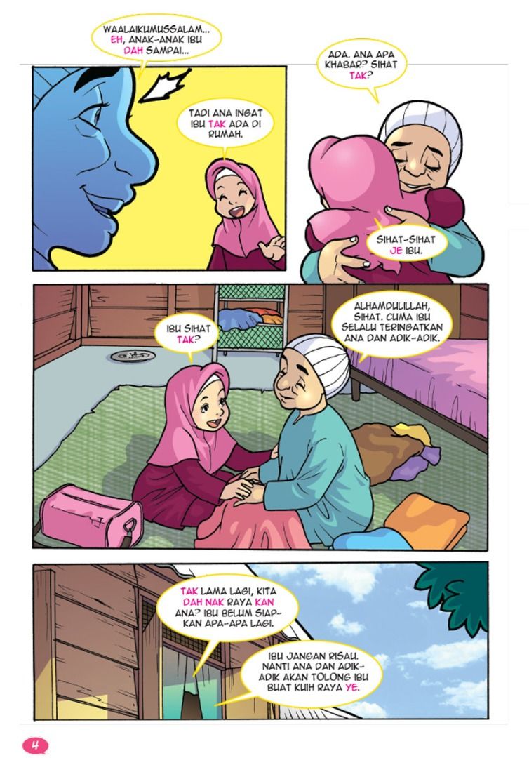 (SG SELLER) KOMPILASI KOMIK ANA MUSLIM SPECIAL SYAWAL ANA MUSLIM | KOMIK | KANAK KANAK 7-10 ...