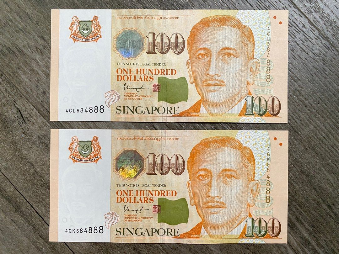 Singapore $100 Note, Hobbies & Toys, Memorabilia & Collectibles ...