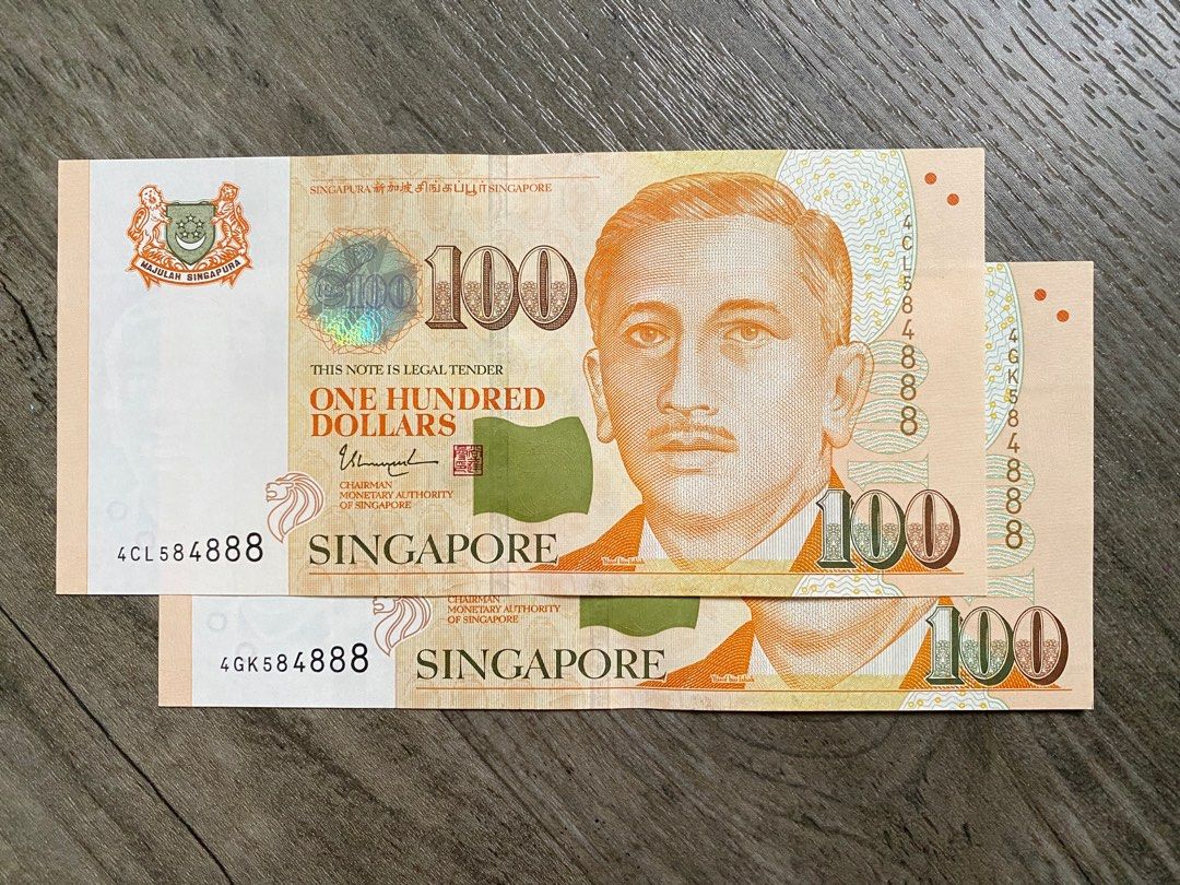 Singapore $100 Note, Hobbies & Toys, Memorabilia & Collectibles ...