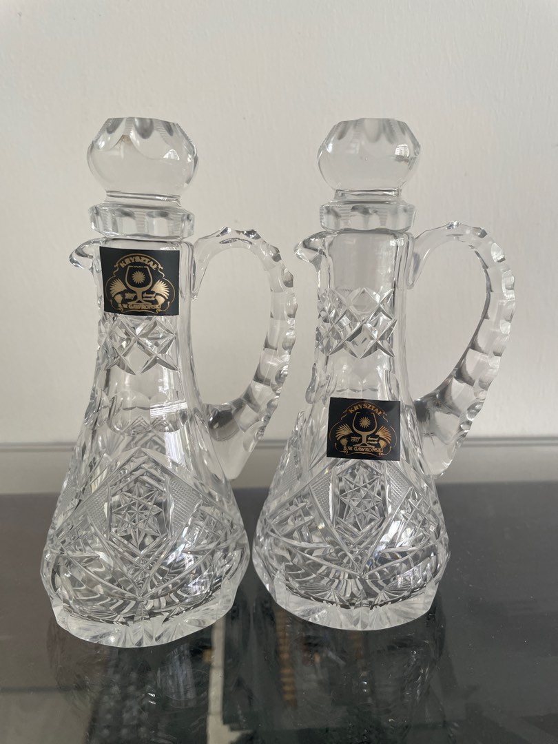 Small Crystal Pitchers, Furniture & Home Living, Kitchenware ...