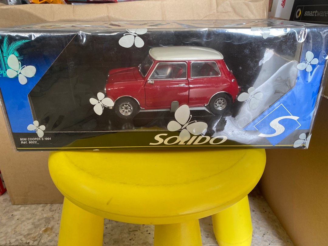 Solido Mini Cooper S 1964 - Red (1:18 scale), Hobbies & Toys, Toys ...