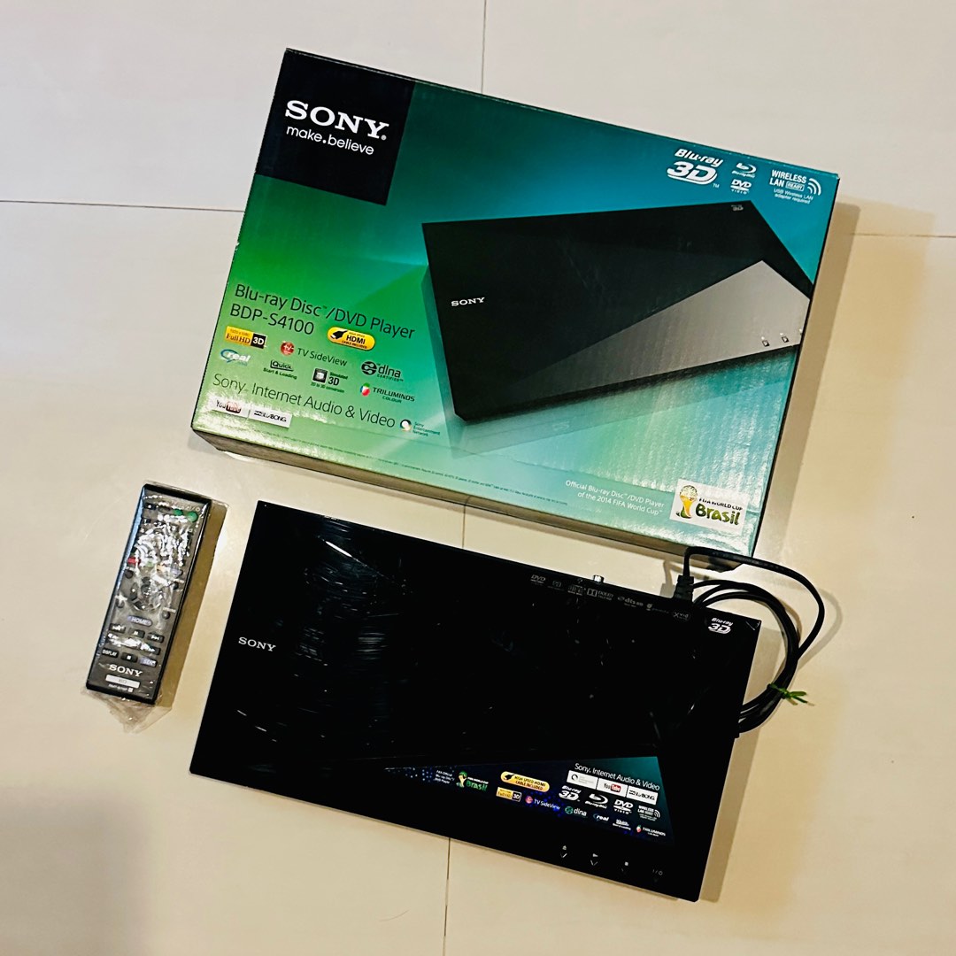 Sony Blu-ray Player, TV & Home Appliances, TV & Entertainment, TV on ...