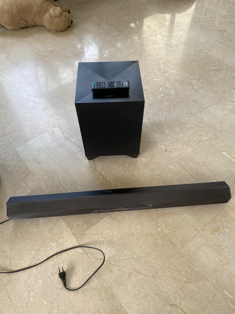 Sony HT-CT260 Sound Bar & Active Subwoofer, Audio, Soundbars, Speakers ...