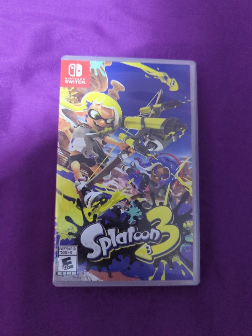 Splatoon 3 Nintendo Switch game with launch gift, Video Gaming, Video Games, Nintendo on Carousell