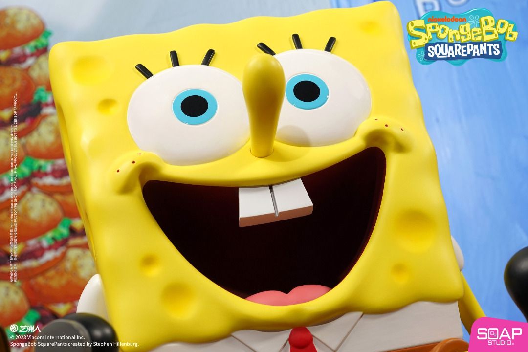 SpongeBob SquarePants - Big Eater SpongeBob Storage Statue (PREORDER ...