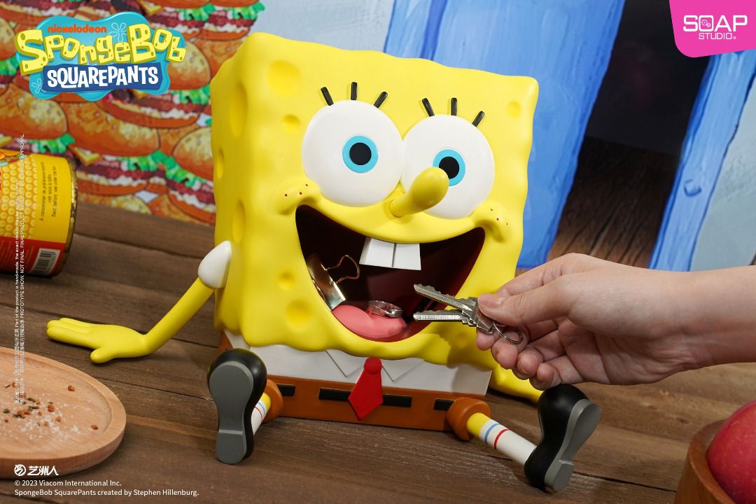 SpongeBob SquarePants - Big Eater SpongeBob Storage Statue (PREORDER ...