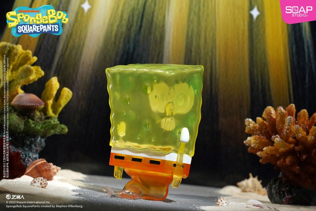 SpongeBob SquarePants - Cursed SpongeBob / Patrick Figure (Translucent ...