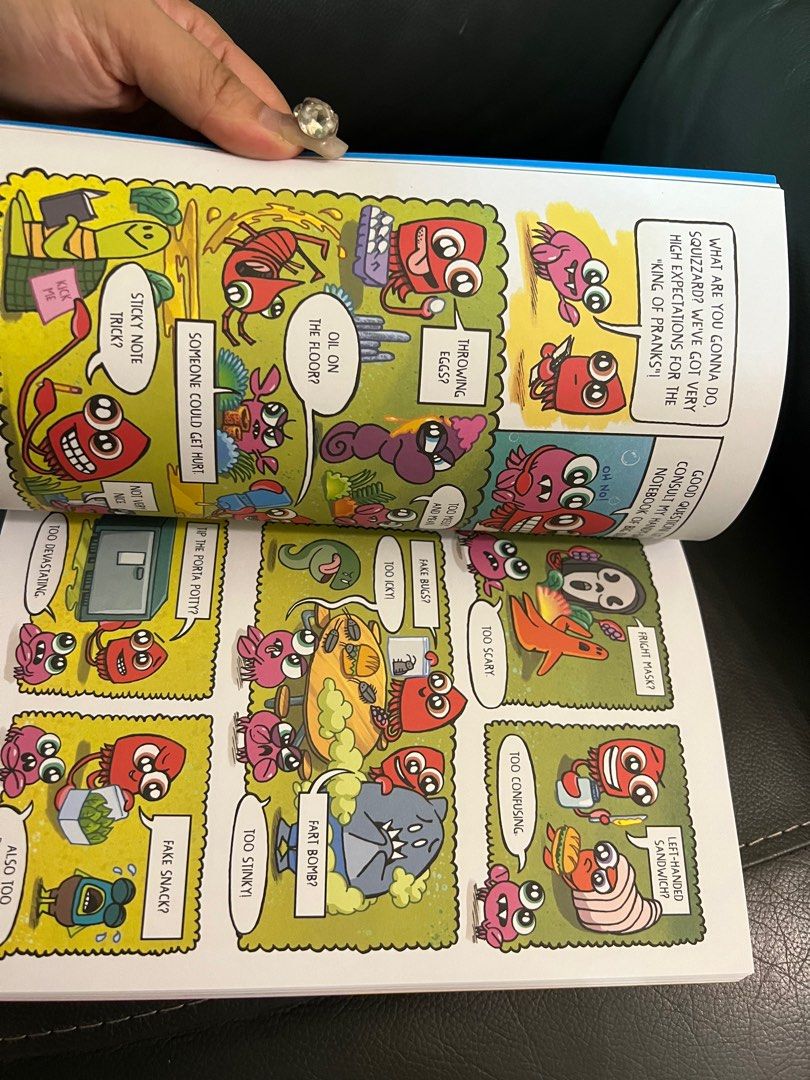 【現貨】Squidding Around 幽默英文漫畫童書/適合小學生閱讀, 興趣及遊戲, 書本 & 文具, 小朋友書 - Carousell