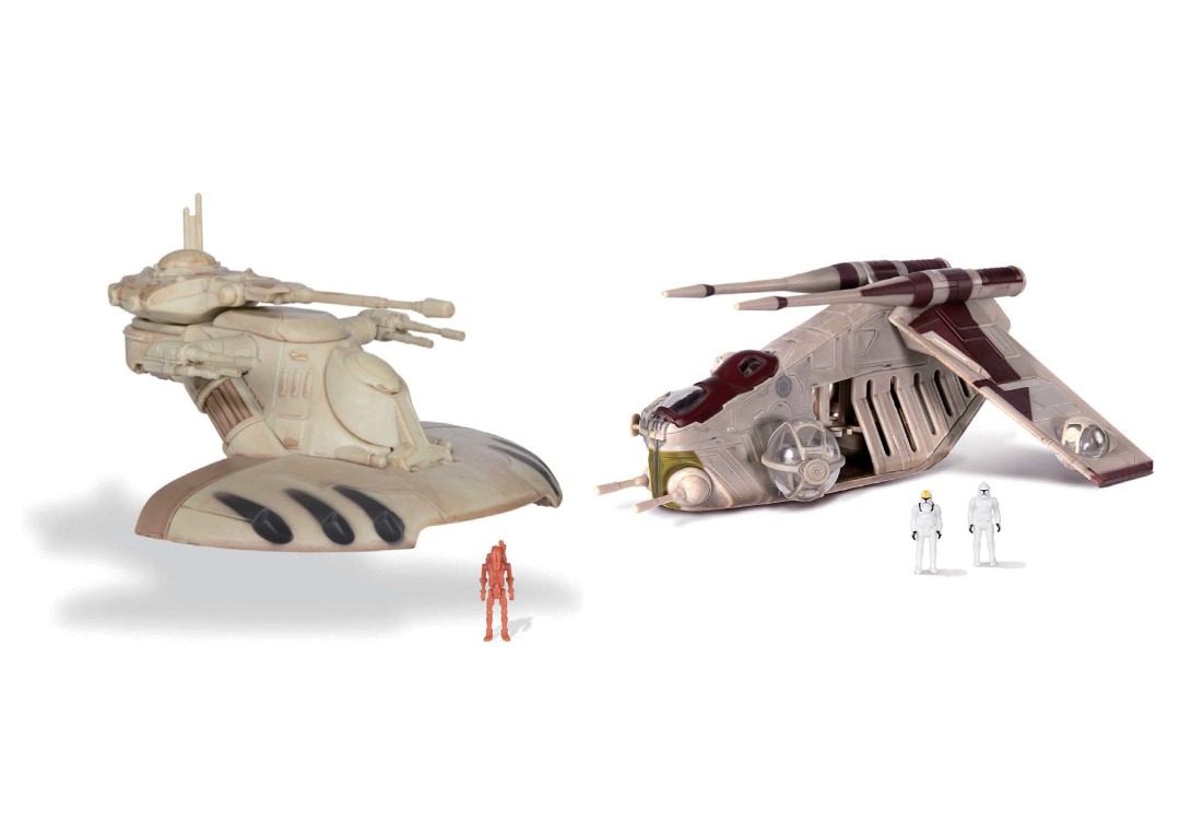 STAR WARS Micro Galaxy Squadron AAT Battle Tank + Low Altitude Assault ...