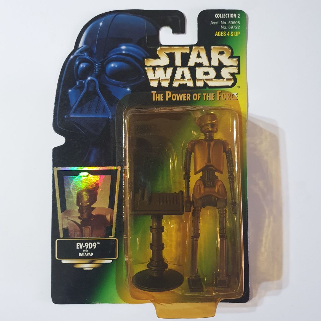 Star Wars The Power of the Force EV-9D9 with datapad, Hobbies & Toys ...