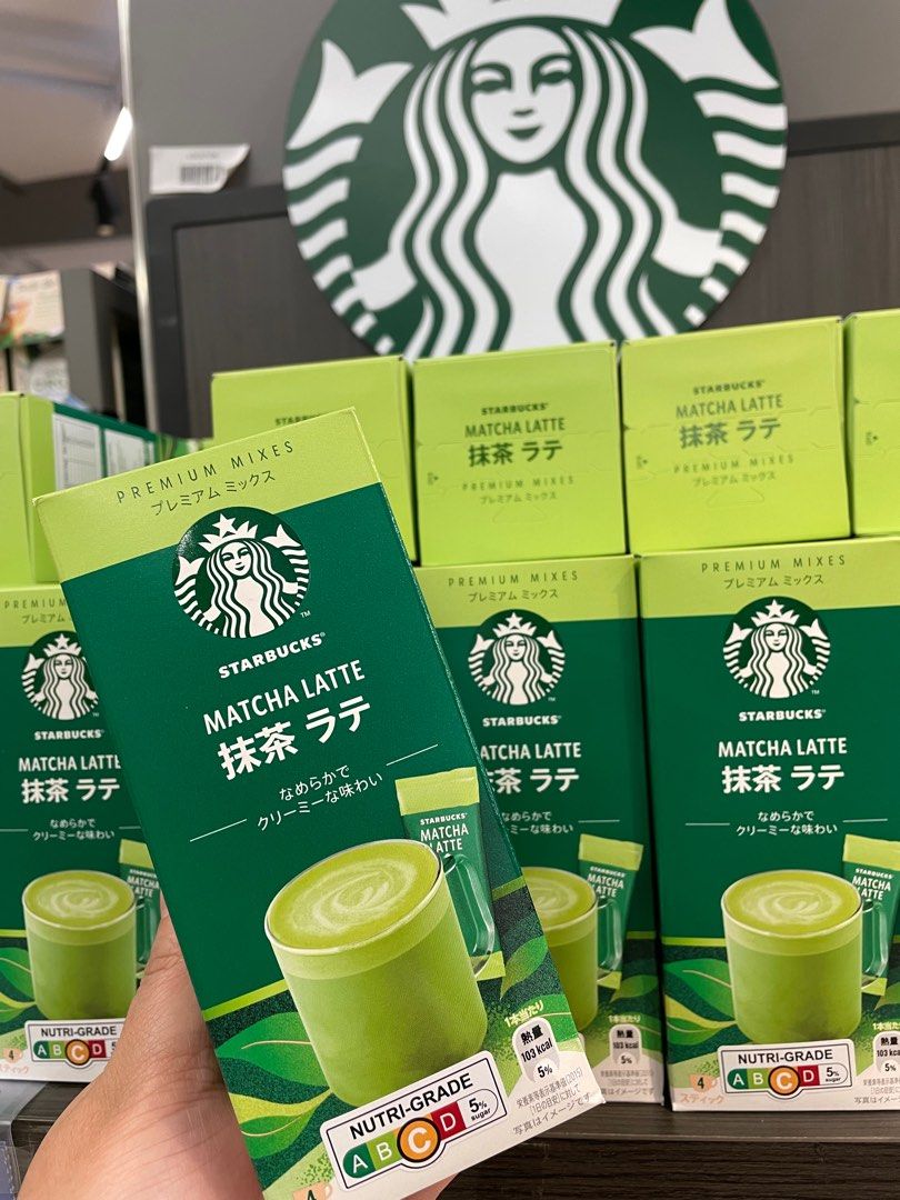 Starbucks Matcha Latte (Instant Coffee), Food & Drinks, Beverages on ...
