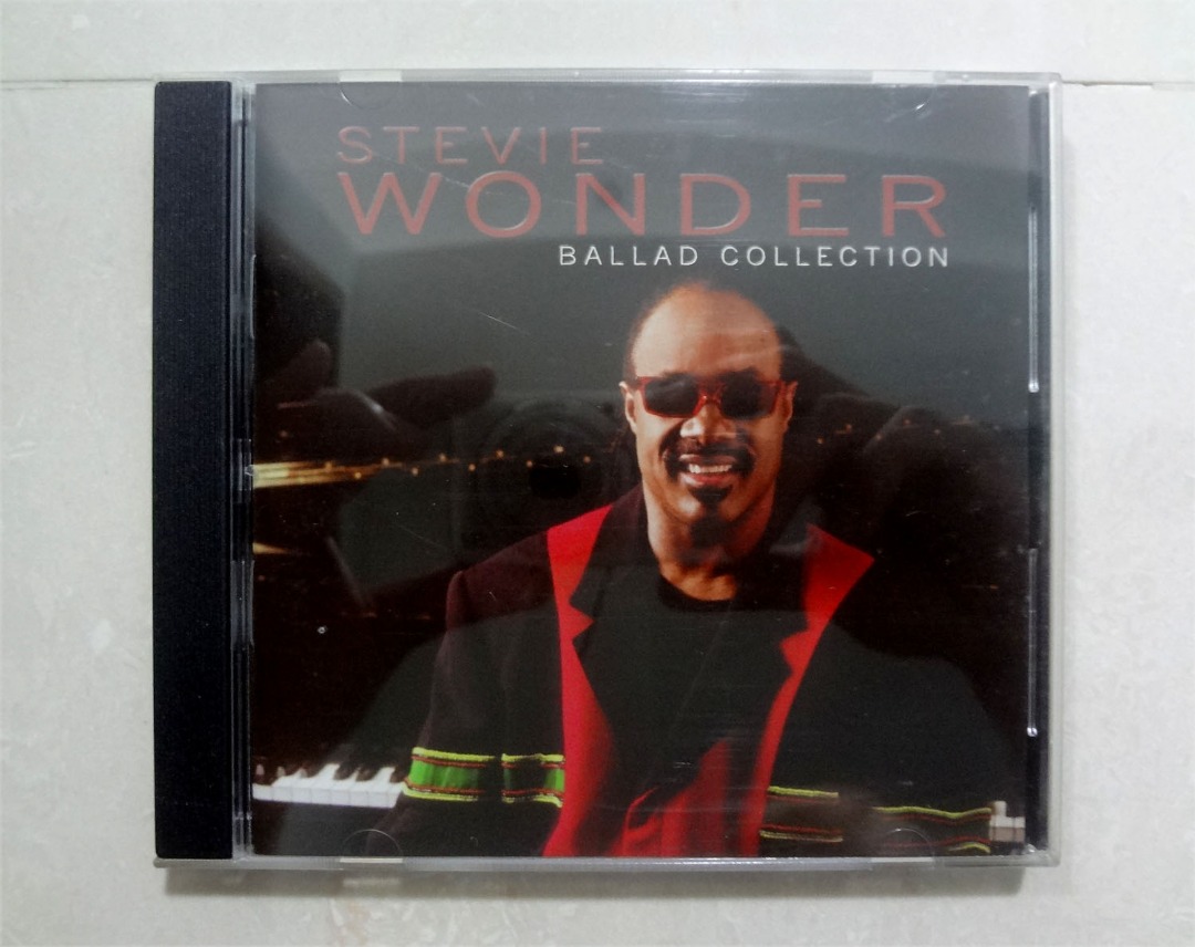 Stevie Wonder CD Ballad Collection, Hobbies & Toys, Music & Media, CDs ...