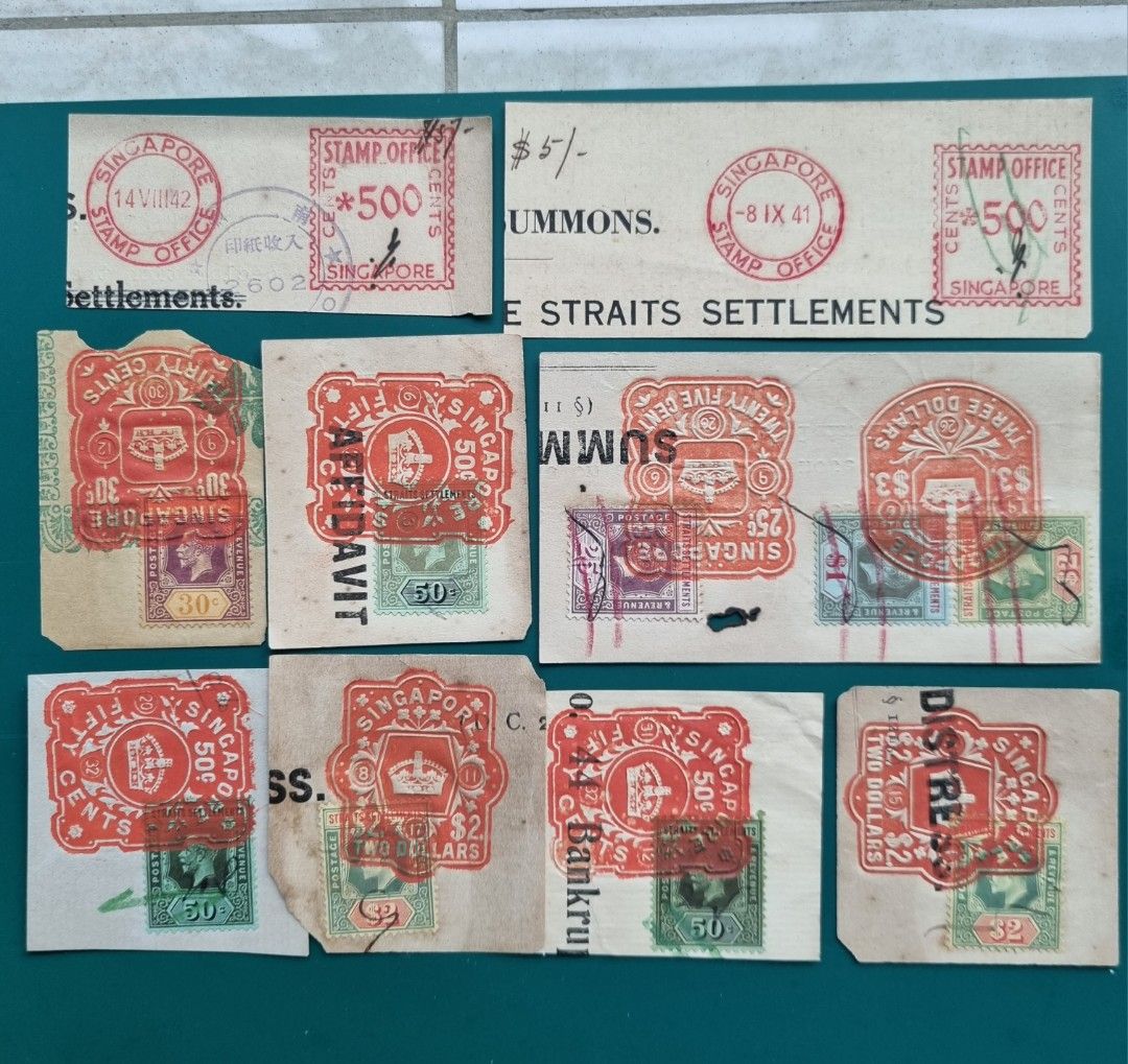 Straits Settlements stamps, Hobbies & Toys, Memorabilia & Collectibles ...
