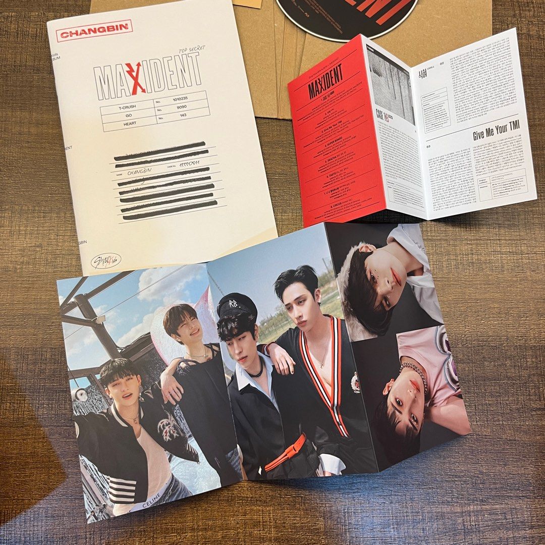 Stray Kids - Maxident Album Changbin version, Hobbies & Toys ...