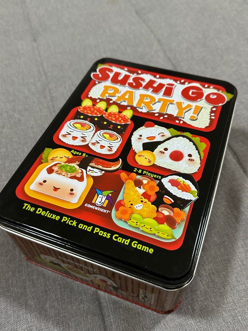 Sushi go party deluxe, Hobbies & Toys, Toys & Games on Carousell