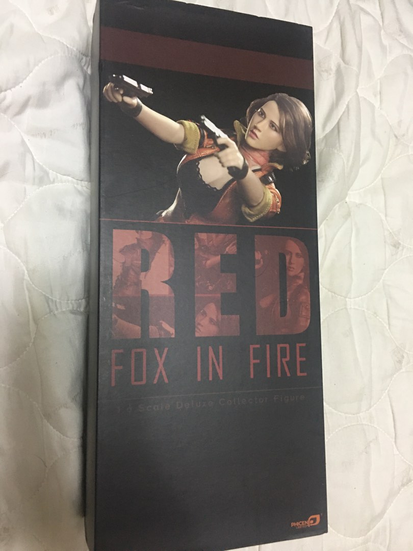 Tbleague red fox in fire lady miss world box, Hobbies & Toys, Toys ...