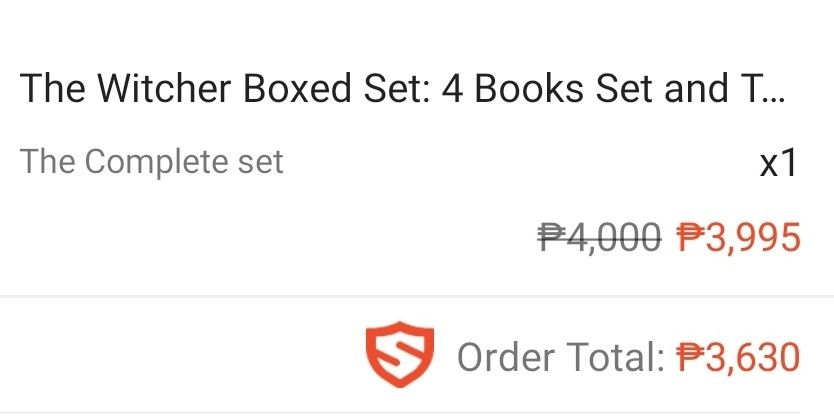 THE WITCHER COMPLETE BOOK SET Season of Storms Sword of Destiny The ...