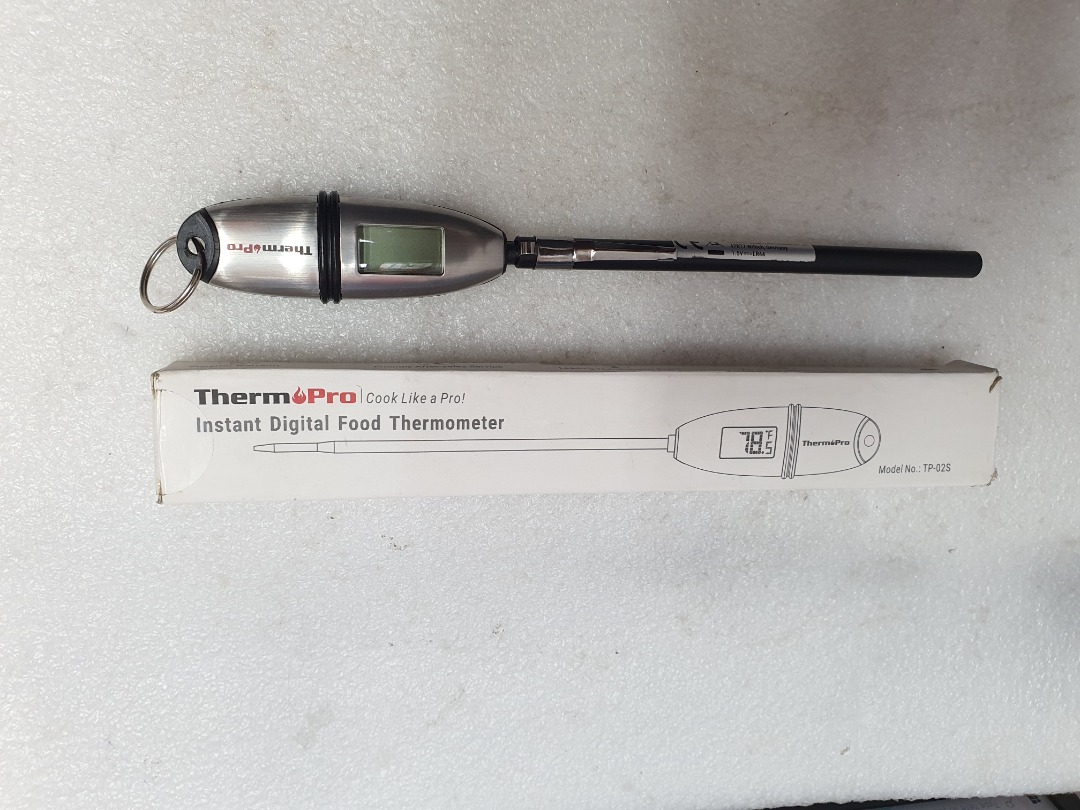 ThermoPro TP02S Digital Meat Thermometer Instant Read Cooking Food ...