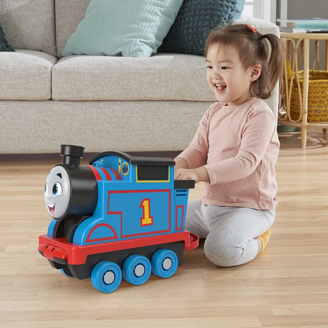 Thomas & Friends Biggest Friend Thomas Pull-Along Toy Train with ...