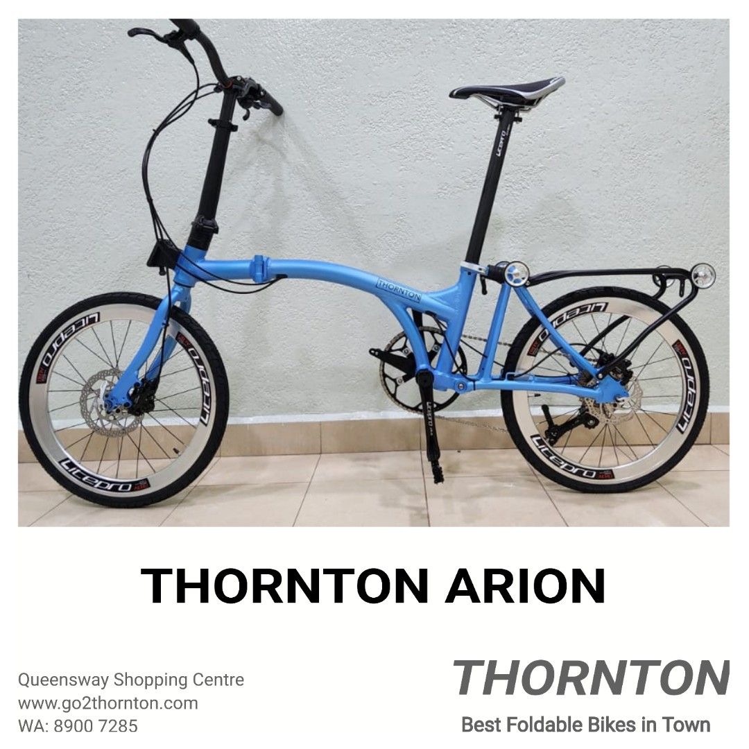 Thornton Arion 22" Trifold, 9 External Speed Shimano Sora, Hollowtech ...