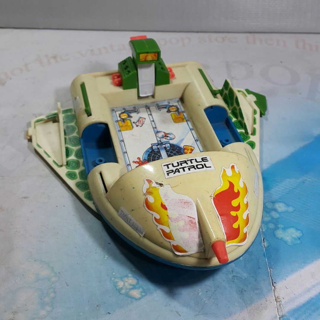 Tmnt Teenage Mutant Ninja Turtles Patrol Speed Boat Muta Raft On Carousell