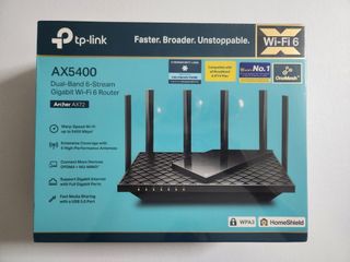 TP-Link AX5400 Dual-Band Gigabit Wi-Fi 6 Router, Computers & Tech ...