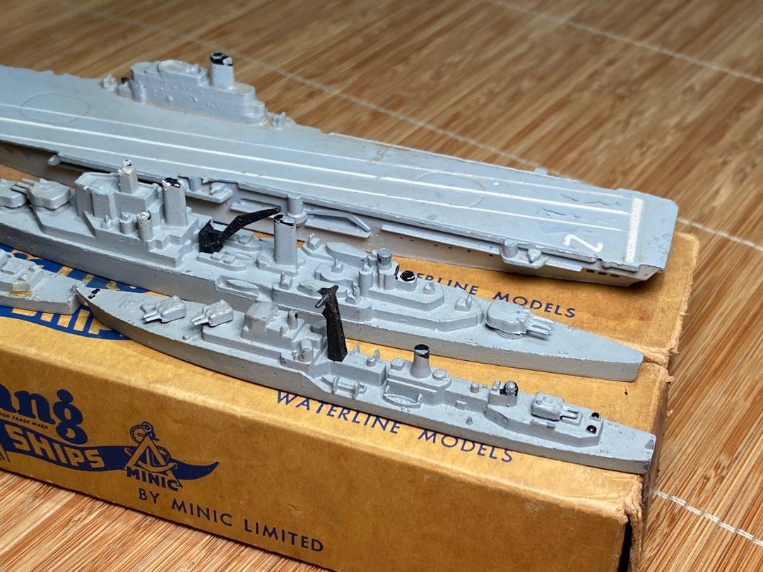 Tri-ang Minic Ships (1:1200 scale), Hobbies & Toys, Toys & Games on ...