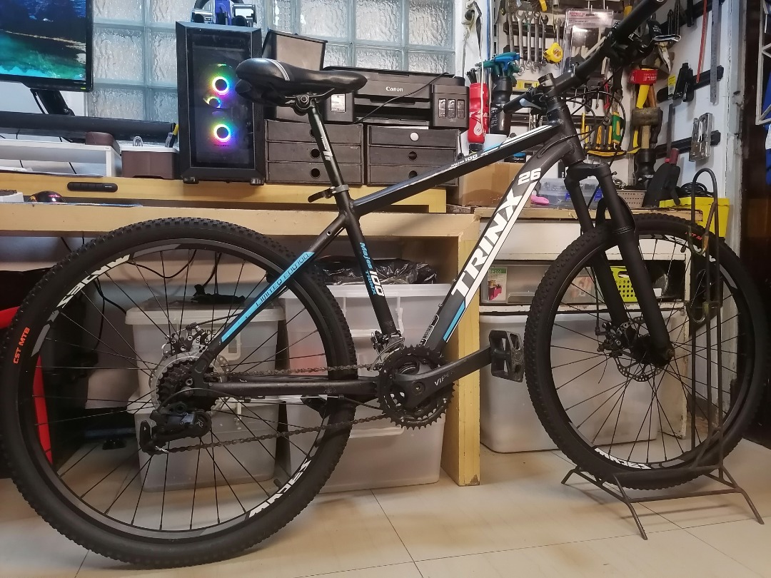 Trinx Majes100 Alloy 26er MTB Mountain Bike, Sports Equipment, Bicycles ...
