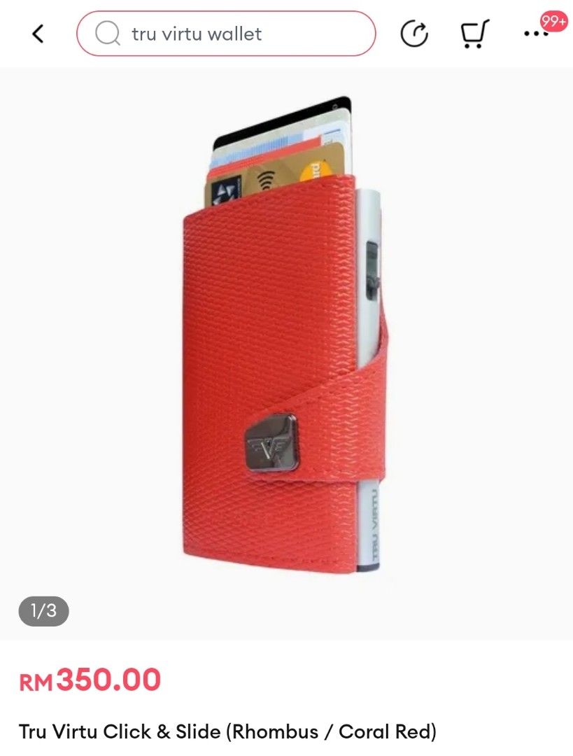 Tru Virtu RFID Safe Smart Wallet Hi-Tech, Men's Fashion, Watches ...