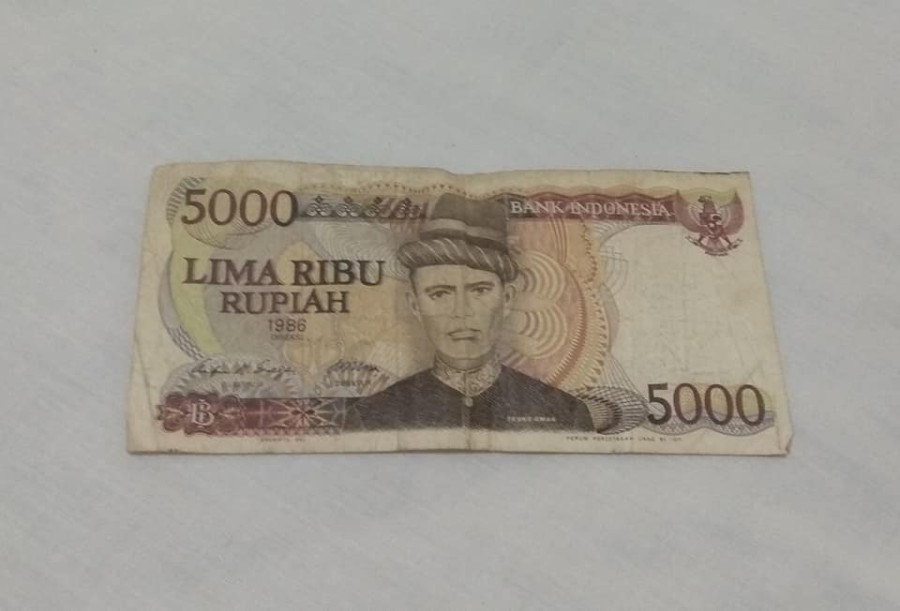 uang kertas lima ribu 1986, Antik, Uang Lama di Carousell