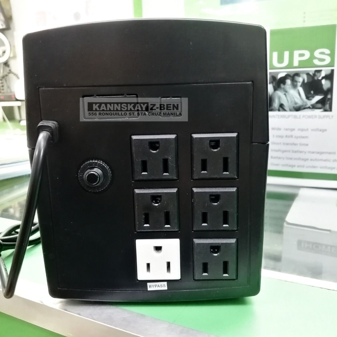 UPS SECURE 650VA 1500VA 2000VA Uninterruptible Power Supply on Carousell