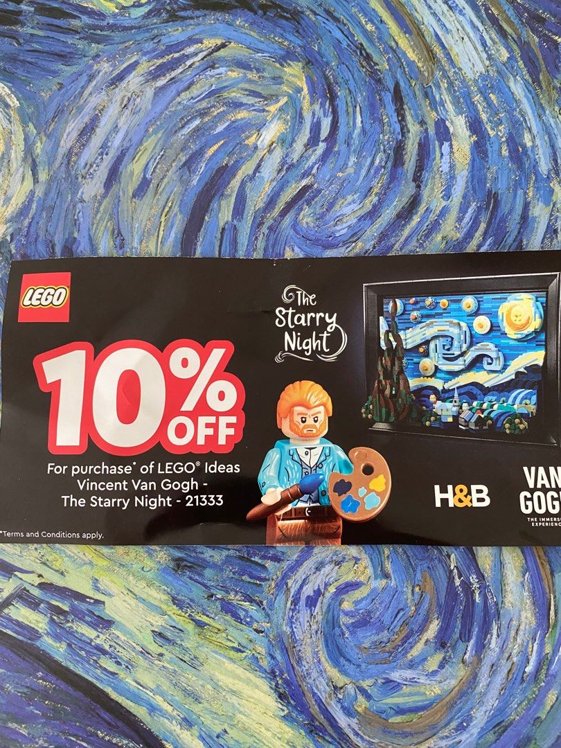 Van Gogh Immersive posters, Hobbies & Toys, Stationery & Craft, Art ...