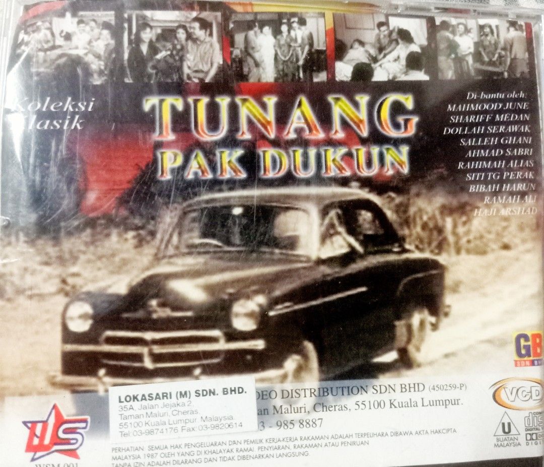 VCD FILEM KLASIK 'TUNANG PAK DUKUN', Hobbies & Toys, Music & Media, CDs ...