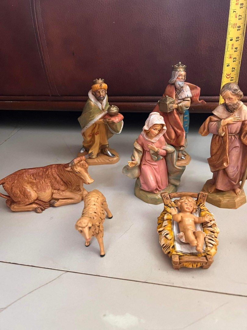 Vintage Depose Italy Nativity, Furniture & Home Living, Home Decor ...